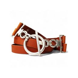 Fronhofer Damen Tailleng&uuml;rtel in Cognac | Gr.: 120 cm