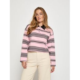 Minus T-Shirt in Prism Pink Stripe | Gr.: S