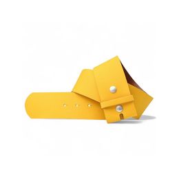 Fronhofer Lederg&uuml;rtel Wechselg&uuml;rtel in Curry | Gr.: 110 cm
