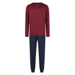 Phil & Co. Berlin Pyjama Weekend Collection in rot/navy | Gr.: XL