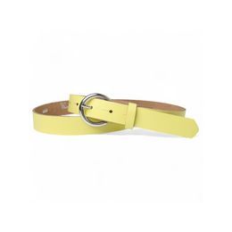Fronhofer schmaler Dameng&uuml;rtel in Lemon | Gr.: 90 cm