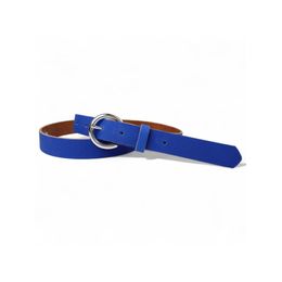 Fronhofer schmaler Dameng&uuml;rtel in Kobalt | Gr.: 105 cm
