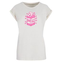 F4NT4STIC T-Shirt Internationaler Frauentag: Girl-Power-Design in Whitesand | Gr.: 4XL