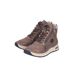 Rieker Stiefel in braun/gaucho/bronze/leo-nuss/nougat | Gr.: 40