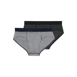 HOM Mini Slip / Unterhose HO1 Simon in Dunkelblau / schwarz | Gr.: M