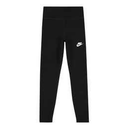 Nike Sportswear Leggings 'Classic' M&auml;dchen Gr&ouml;&szlig;e 147/158 schwarz / wei&szlig;