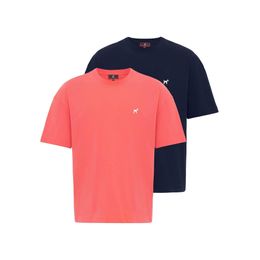 Williot T-Shirt Herren Gr&ouml;&szlig;e M marine / melone