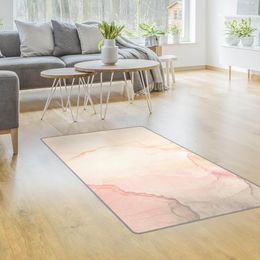 Bilderwelten Teppich Spiel der Farben Pastell Zuckerwatte