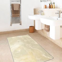 Teppich Onyx Marmor Creme