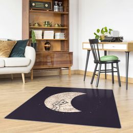 Teppich Enkel Dika - Mond Ausgrabung