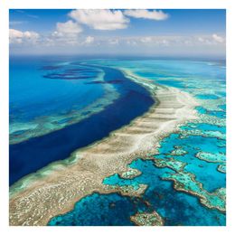 Bilderwelten Fototapete Textiltapete Stofftapete - nahtlose Tapete | Great Barrier Reef Australien