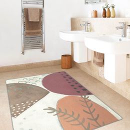 Teppich Karneval der Formen in Lachs II