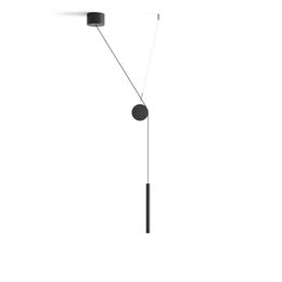 Luceplan Doi Suspension Schwarz/Schwarz 3000K Phase Cut
