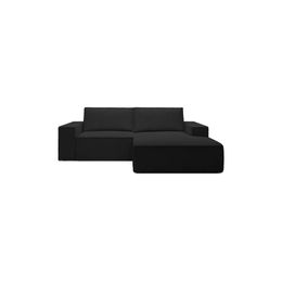 Selsey Ecksofa Farese Mini schwarz Maße (cm): B: 240 H: 85 » Höffner