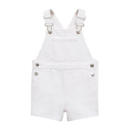 Mango Kids Latzjeans 'SUNSET' Jungen Gr&ouml;&szlig;e 116 white denim