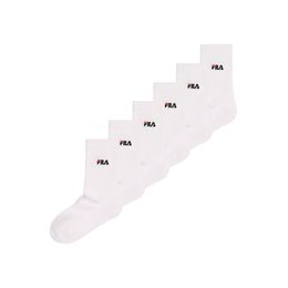 Fila Socken M&auml;dchen Gr&ouml;&szlig;e 27/30.5 rot / schwarz / wei&szlig;