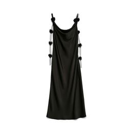 Véro Moda VERO MODA Kleid 'VMRosalia' Damen Größe 38 schwarz Winterkleid