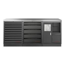 Kraftwerk MOBILIO BLK 3er Kombi, Edelstahl 430 (3964K-BLK-24-IX)