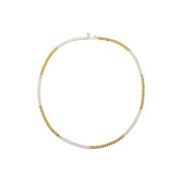 Kuzzoi Kette Herren Größe 50 gold / silber