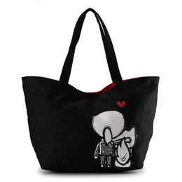 K by KARL LAGERFELD Karl Lagerfeld Shopper 'Ikon ' Damen Gr&ouml;&szlig;e One Size mischfarben / schwarz