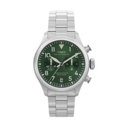 Timex Analog Watch ' Waterbury Ace' male Silver size One Size