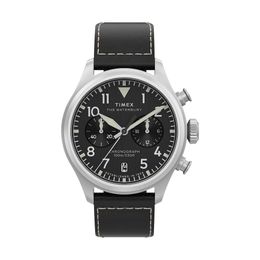 Timex Analog Watch ' Waterbury Ace' male Silver size One Size