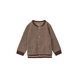 s.Oliver Sweatjacke Jungen Gr&ouml;&szlig;e 80 creme / braun / hellbraun