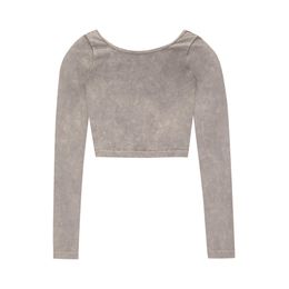 Pull&Bear Pull&bear Shirt Damen Gr&ouml;&szlig;e M/L grau