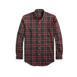 Polo Ralph Lauren Hemd Herren Gr&ouml;&szlig;e XS beige / gr&uuml;n / tanne / rot
