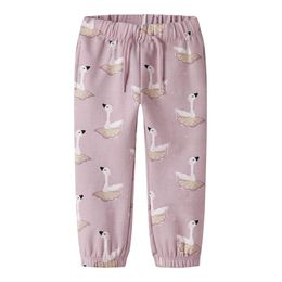 name it Hose M&auml;dchen Gr&ouml;&szlig;e 104 beige / mauve / schwarz / wei&szlig;