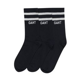 Gant Socken Mädchen Größe 31/33 elfenbein / navy