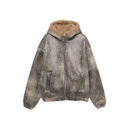 Pull&Bear Pull&Bear Jacke 'STWD' Herren Gr&ouml;&szlig;e S taupe / greige