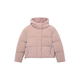 MANGO TEEN Jacke 'Cropi' Damen Gr&ouml;&szlig;e XXXS altrosa Winterjacke