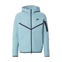 Nike Sportswear Sweatjacke 'Tech Fleece' Herren Gr&ouml;&szlig;e S azur / schwarz