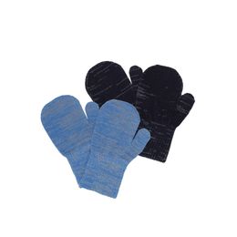 CeLaVi Handschuhe 'Magic' Jungen Gr&ouml;&szlig;e S/M himmelblau / grau / schwarz