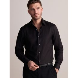 next Button Up Shirt male Black size 15.5