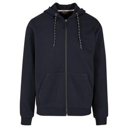 INDICODE Jeans Zip-Up Hoodie 'Ponto' male Blue size XXXL