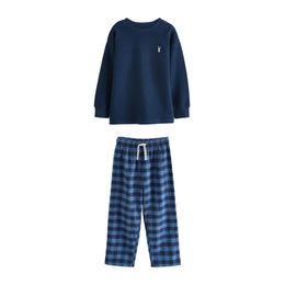 next Schlafanzug Jungen Gr&ouml;&szlig;e 146 blau / navy