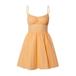 MONKI Dress female Orange size 40