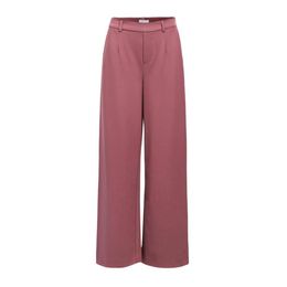 Object Pleat-Front Pants 'OBJLISA' female Pink size 42