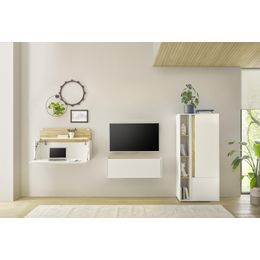 Büromöbel-Set Inosign "CiTY/GiRON", weiß, B:300cm H:158cm T:40cm, Arbeitsmöbel-Sets, Home Office