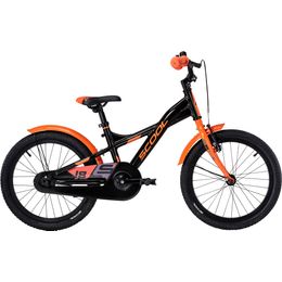 S'COOL Kinderfahrrad S’COOL "S'COOL XXlite 18-1S - Black/Orange" Gr. 26, schwarz, orange, Fahrräder, Kinder, 26cm, 18 Zoll (45,72cm)