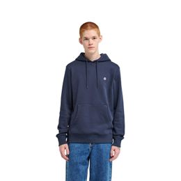 Kapuzensweatshirt Element "Icon Embroidery", Herren, Gr. L, blau (eclipse navy), 55% Baumwolle, 25% Baumwolle, 20% Polyester, Sweatshirts