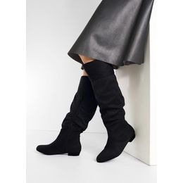 bonprix Stiefel, schwarz, Vegan