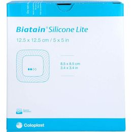 EurimPharm Arzneimittel Biatain Silicone Lite Schaumverband 12,5x12,5 cm 10 St