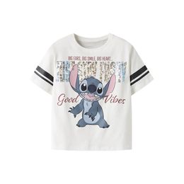 name it Shirt 'Stitch' girl White size 158/164