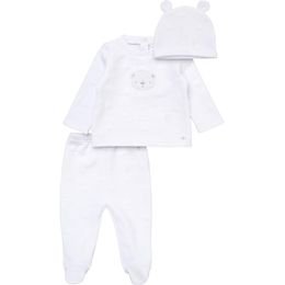 Rock a Bye Baby Boutique Set 'Eisb&auml;r' Gr&ouml;&szlig;e 50/56 silber / wei&szlig;