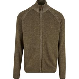 INDICODE JEANS Strickjacke 'Fun' Herren Gr&ouml;&szlig;e M oliv