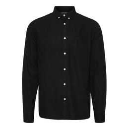 !Solid Button Up Shirt 'Allan' male Black size XXL