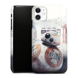 DeinDesign iPhone 11 Handy Premium Case Smartphone Handyh&uuml;lle Schutzh&uuml;lle gl&auml;nzend Star Wars Robot Merchandise Premium Case